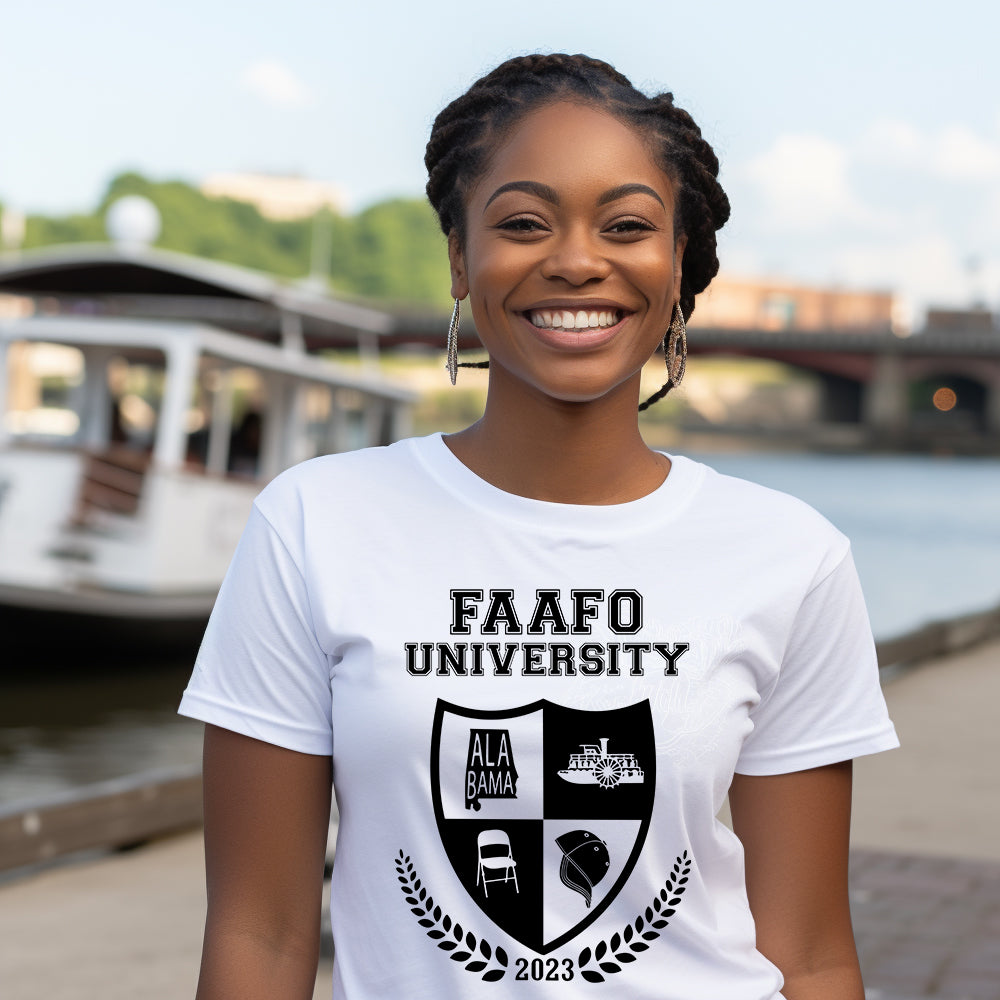 FAAFO University DTF Transfer – siplearnpress