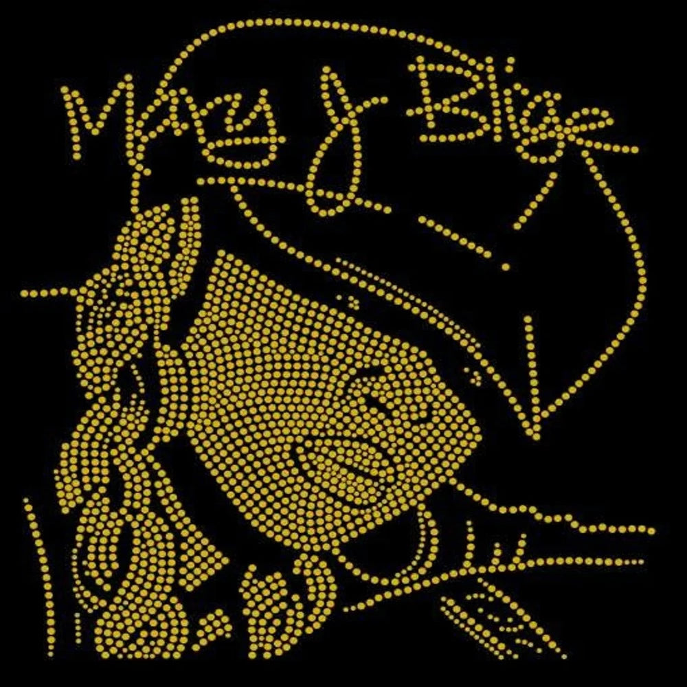 Mary J Hat Rhinestone Transfer - Gold – siplearnpress