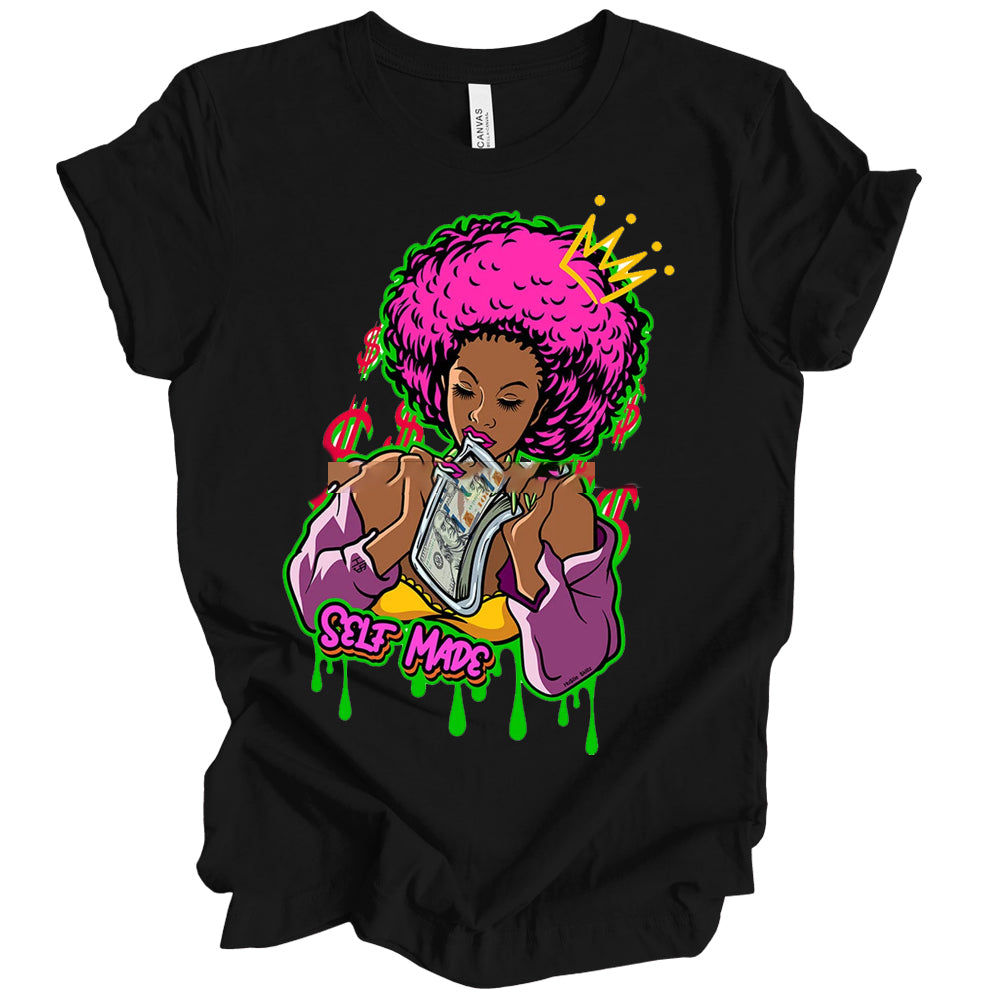 Self Made Queen DTF Transfer – siplearnpress